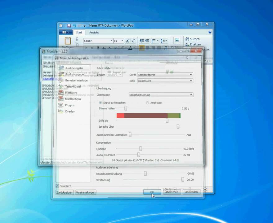 Mumble 1.2 ACL Editor finden - YouTube