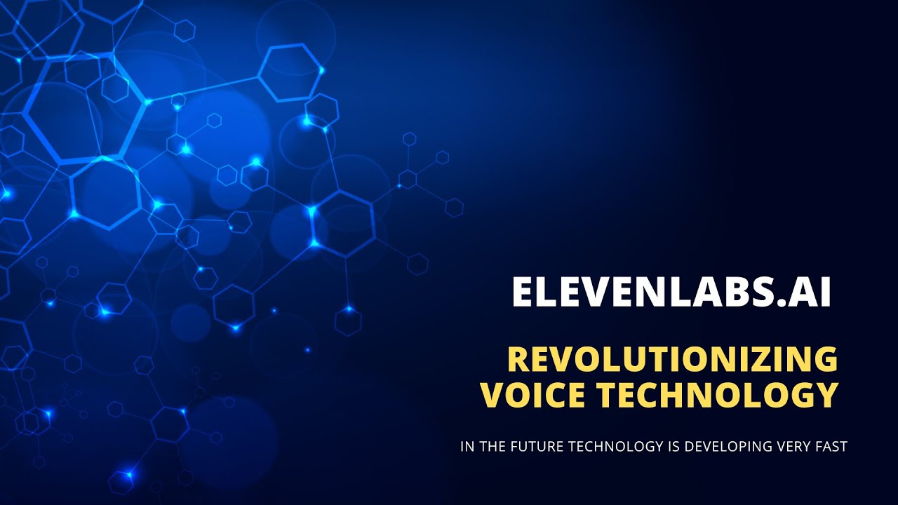 Voice Revolution: The Power of ElevenLabs.io #elevenlabs #voiceover # ...