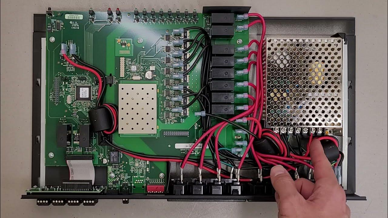 Taking a look inside an AMX Netlinx Power Management controller # ...