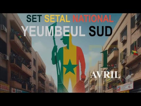 Set Setal national: la commune de Yeumbeul sud à pied d'œuvre. - YouTube
