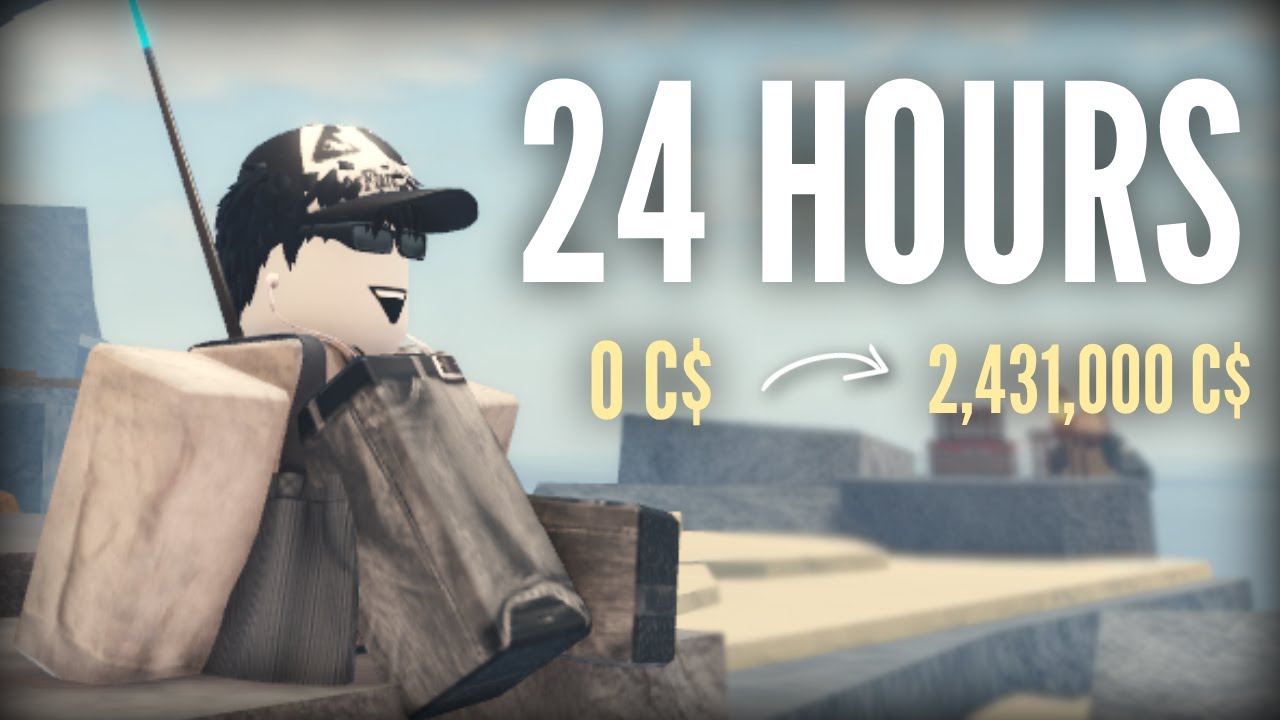 I fished for 24 Hours STRAIGHT and Made... | Fisch - YouTube