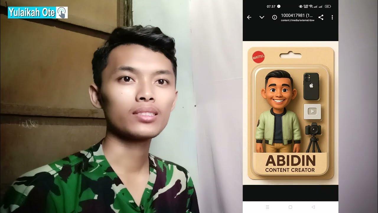 Unik , Ini Cara Ubah Foto Jadi Action Figur Ai Seperti Mainan di Tiktok Yang Viral - YouTube