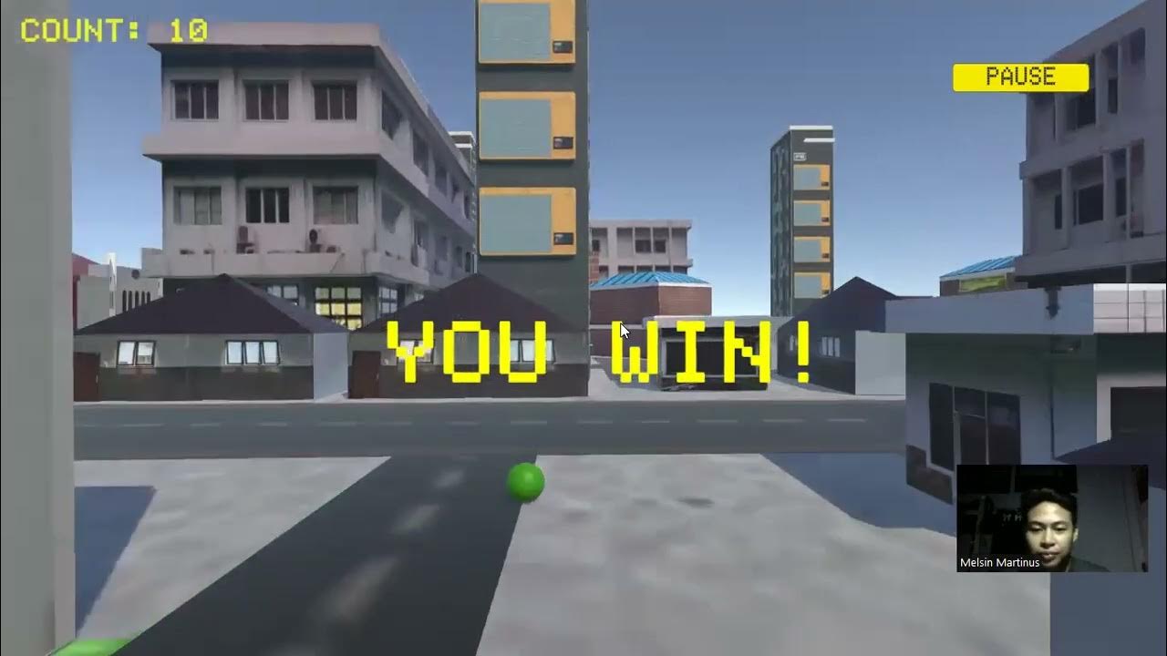 Unity Roll A Ball Gameplay - YouTube
