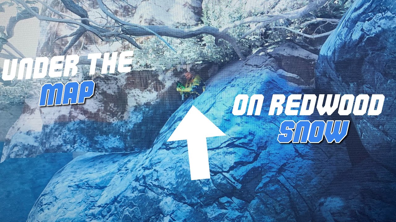*INSANE* Under The Map on Redwood Snow | BO3 Glitches - YouTube
