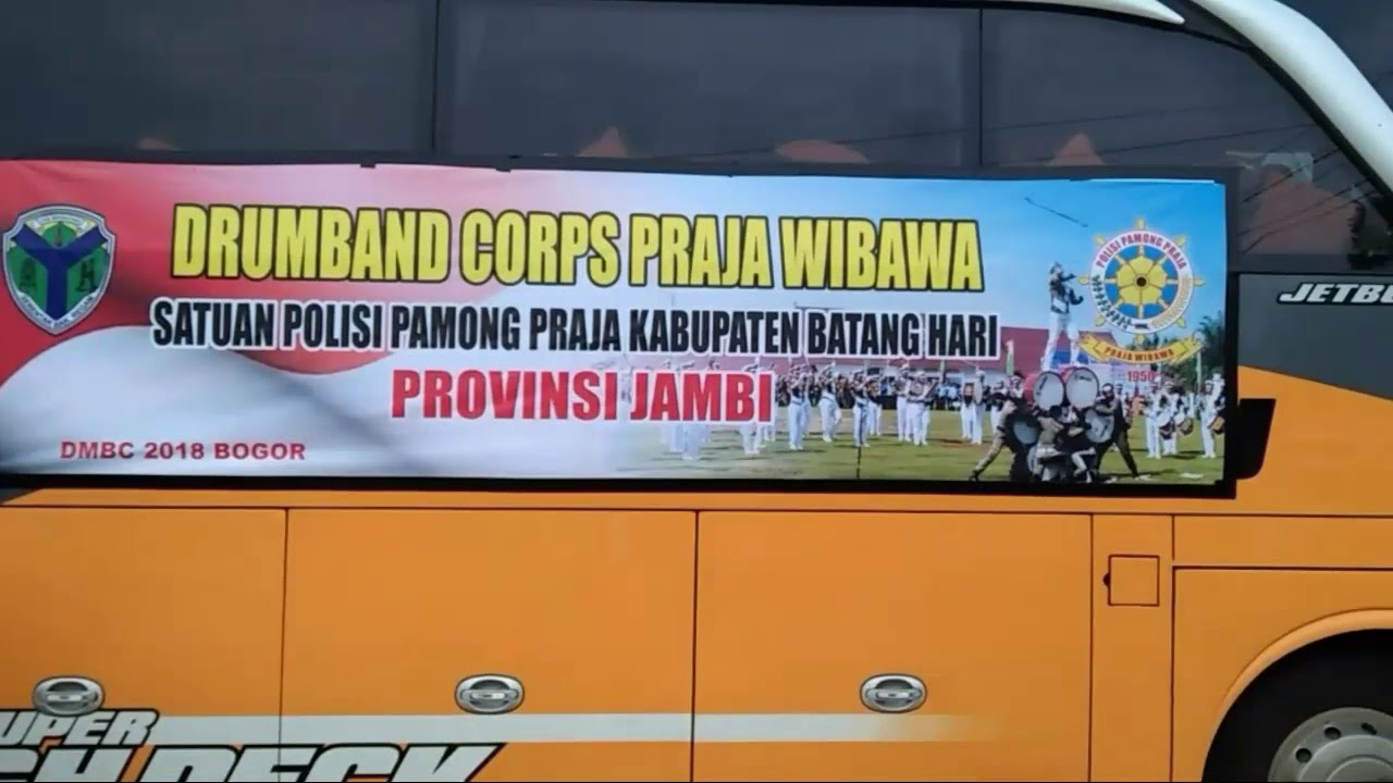 Drum corps praja wibawa satpol pp Bth go to bogor - YouTube
