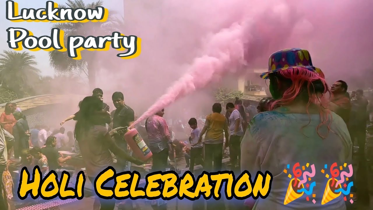 "Dive into Holi: A Splash of Colors and Fun at Our Pool Party Vlog ...