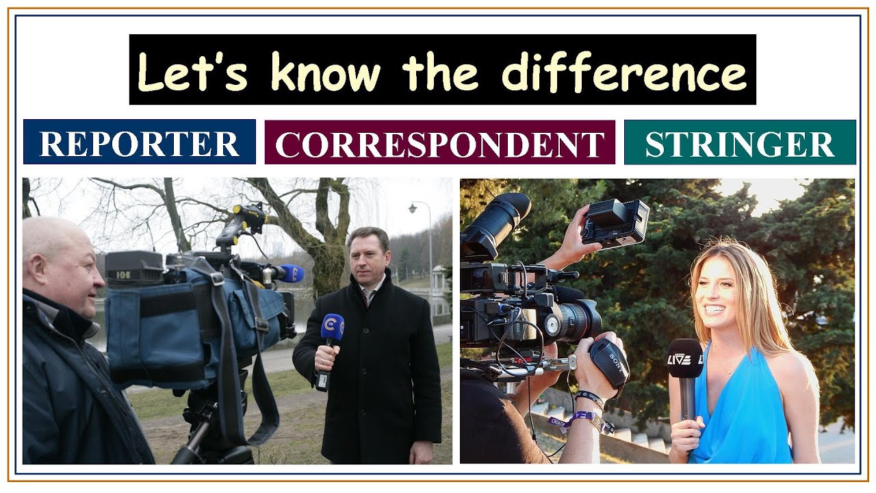 462. Reporter I Correspondent I Stringer I News Reporting - YouTube