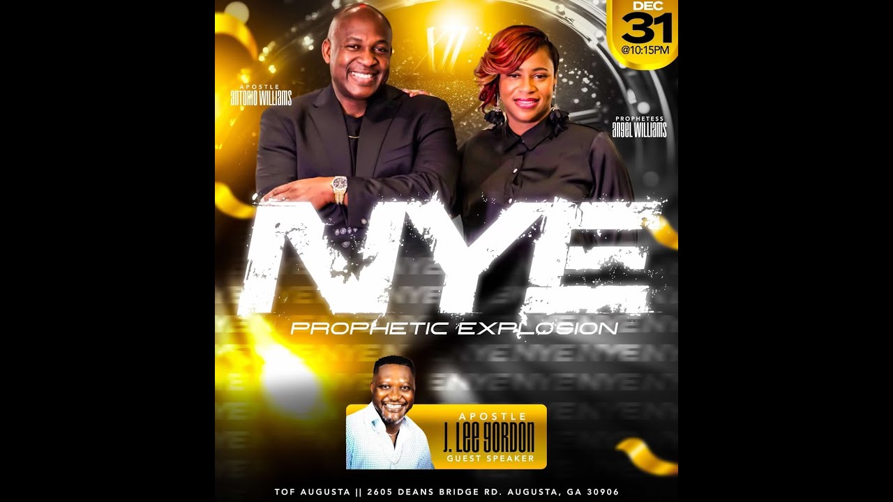 NYE PROPHETIC EXPLOSION - YouTube