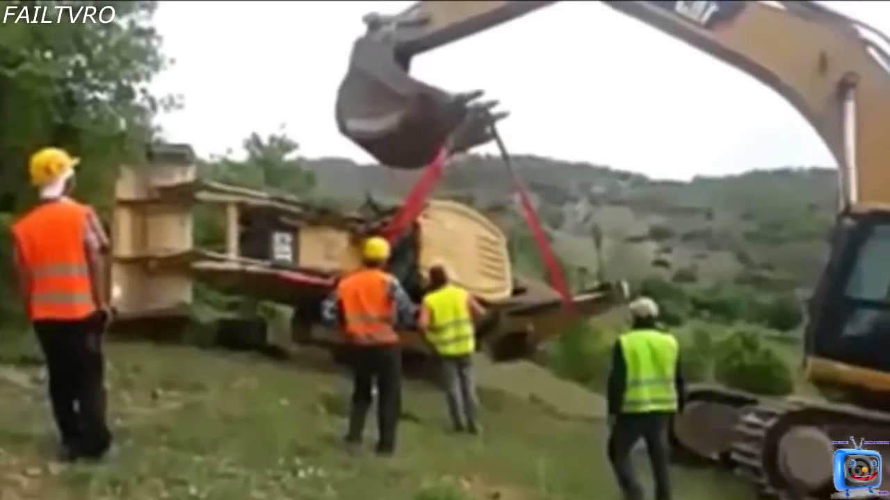 Construction Fail Compilation 2015!! Crane accidents caught on tape ...