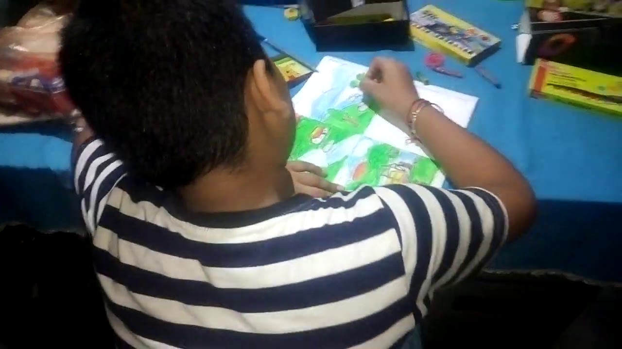 Time pass art - YouTube