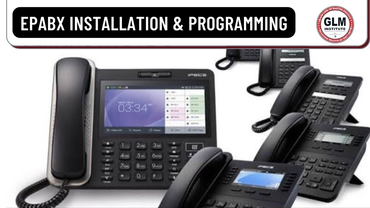 EPABX Installation & Programming - YouTube