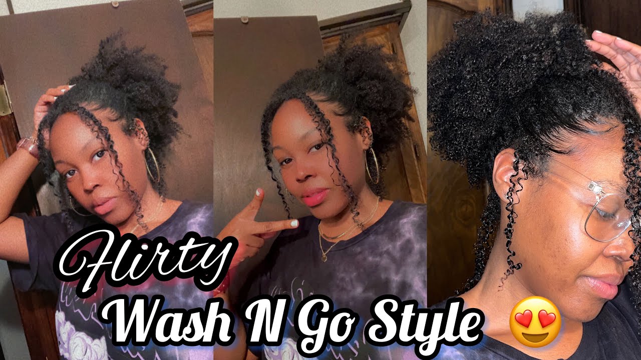 The Ultimate Fluffy Wash N Go Style Tutorial | Date Night Approved ...