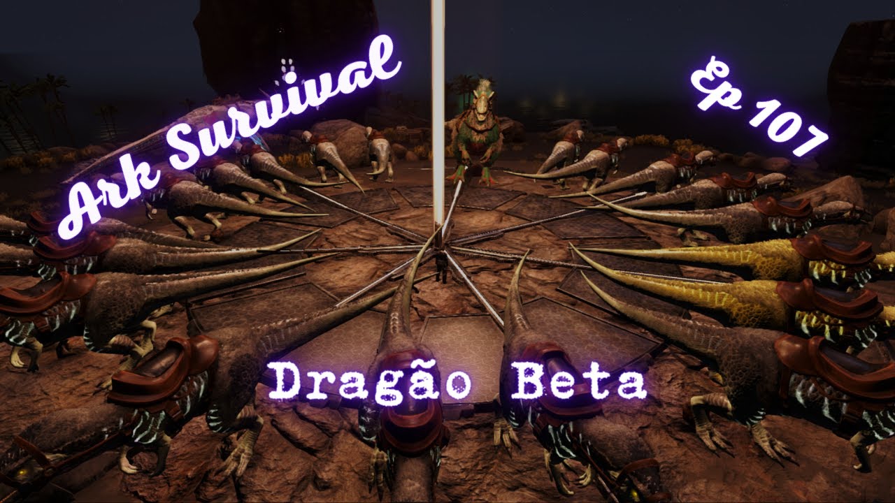 Dragão Beta - The Island - Ark Survival - YouTube