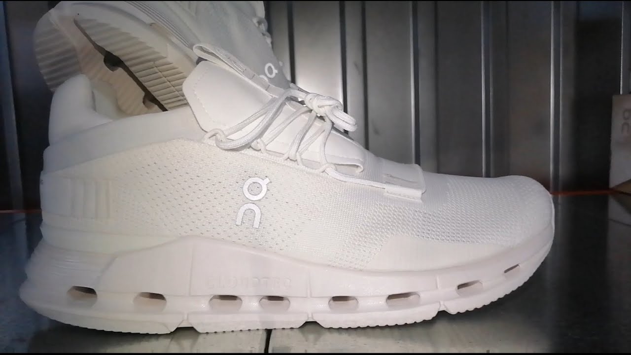 On Cloudnova Undyed White/White Unboxing - YouTube