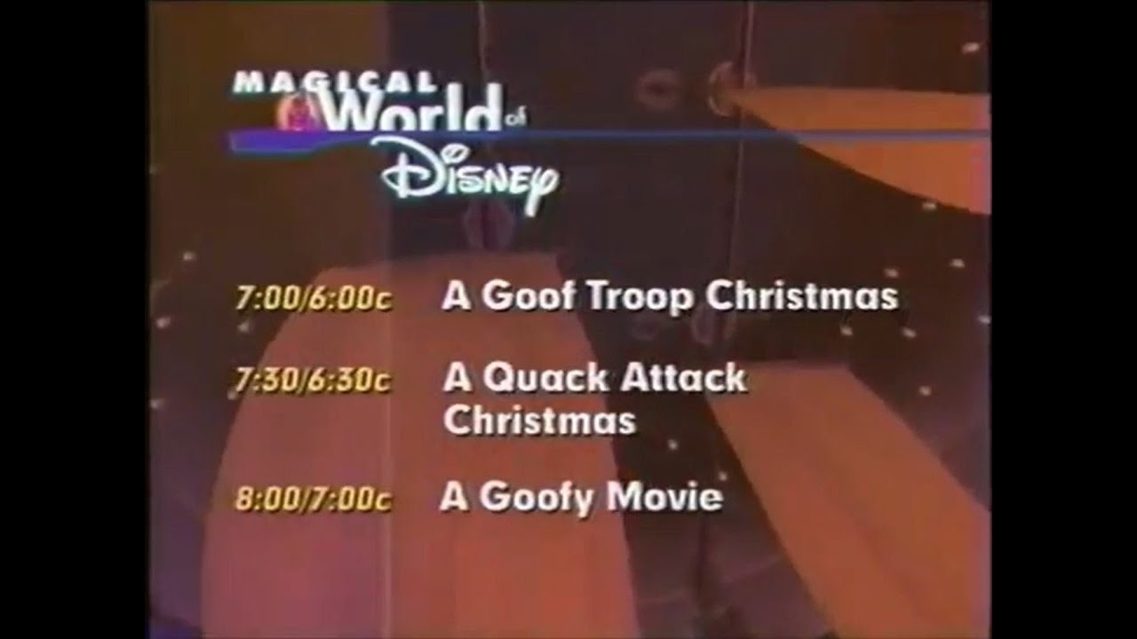 The Disney Channel commercial break (December 11, 1996) - YouTube