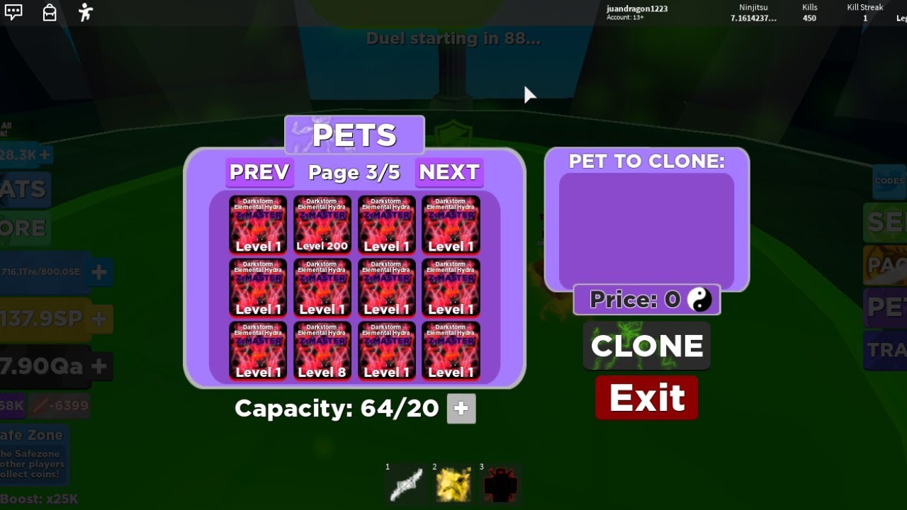 🔴Free Z Master pets give away live!⚡Ninja Legends💥Mini Update - YouTube