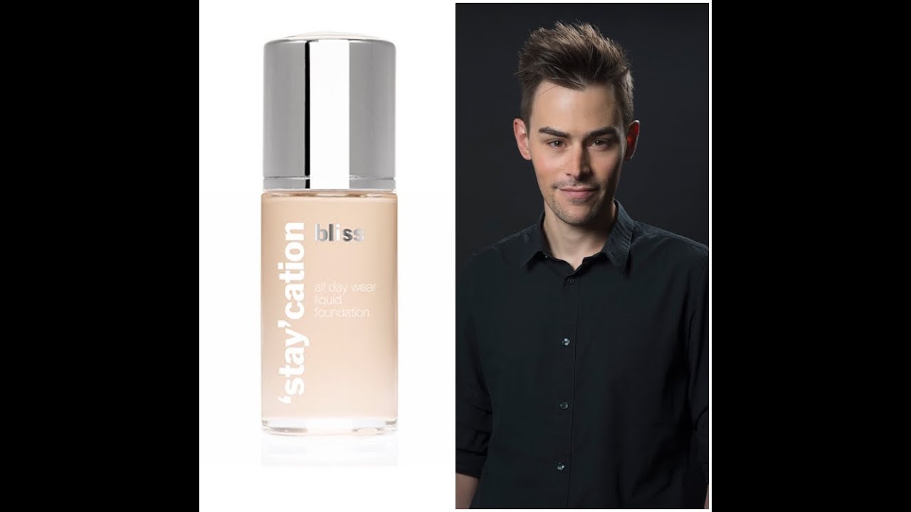Bliss "Stay-cation" foundation review & tutorial - YouTube