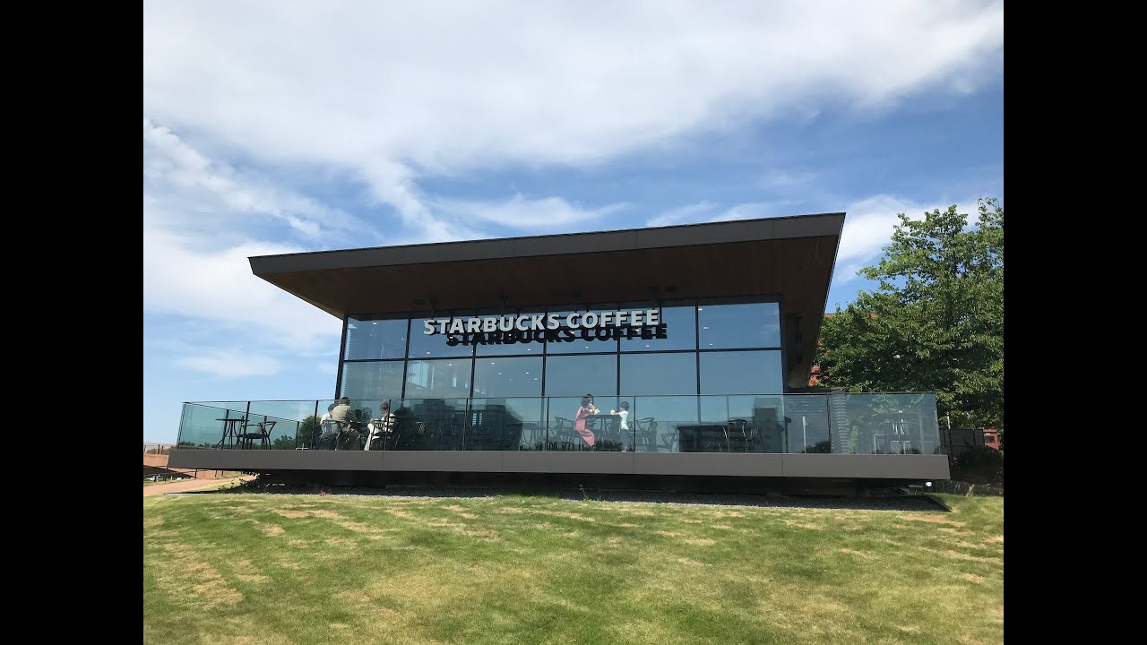 【VR】The most beautiful Starbucks Toyama Kansui Park store in the world ...