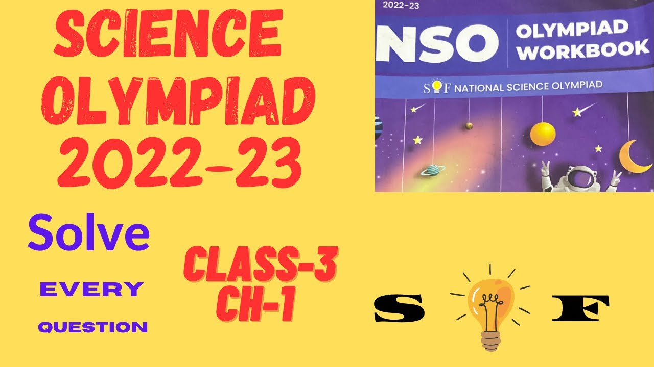 How to prepare Olympiad science exam ||SOF sample paper || class-3 science || solve every ...