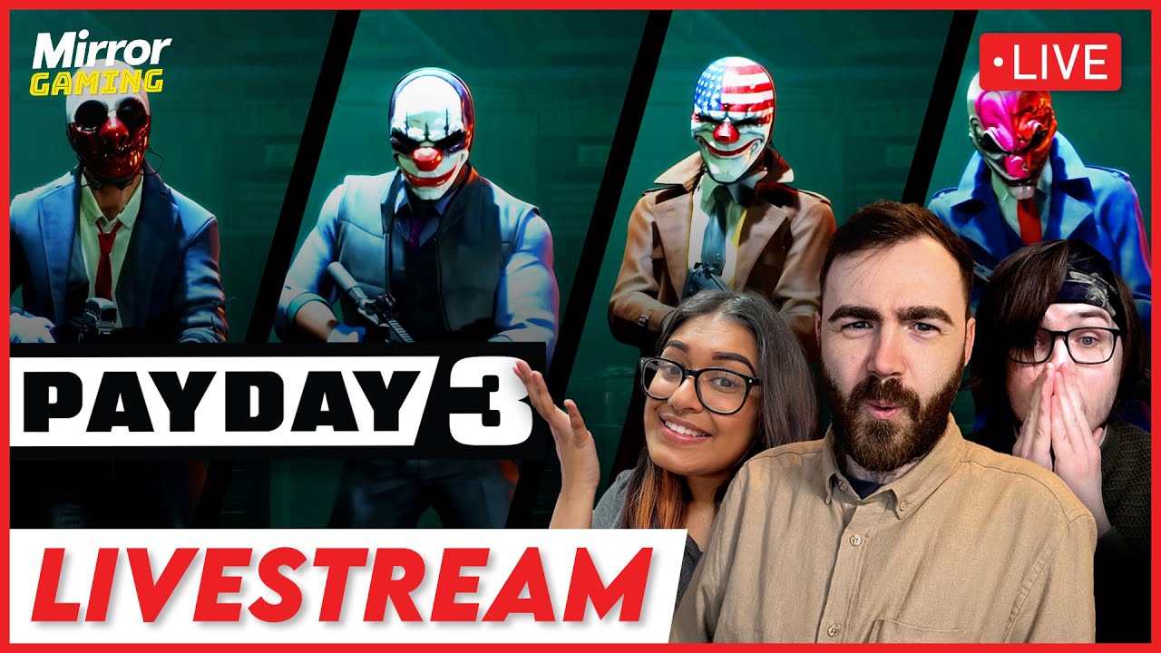 Payday 3 Release Day Gameplay! - Day 1 Playthrough (Sept 21 2023) - YouTube