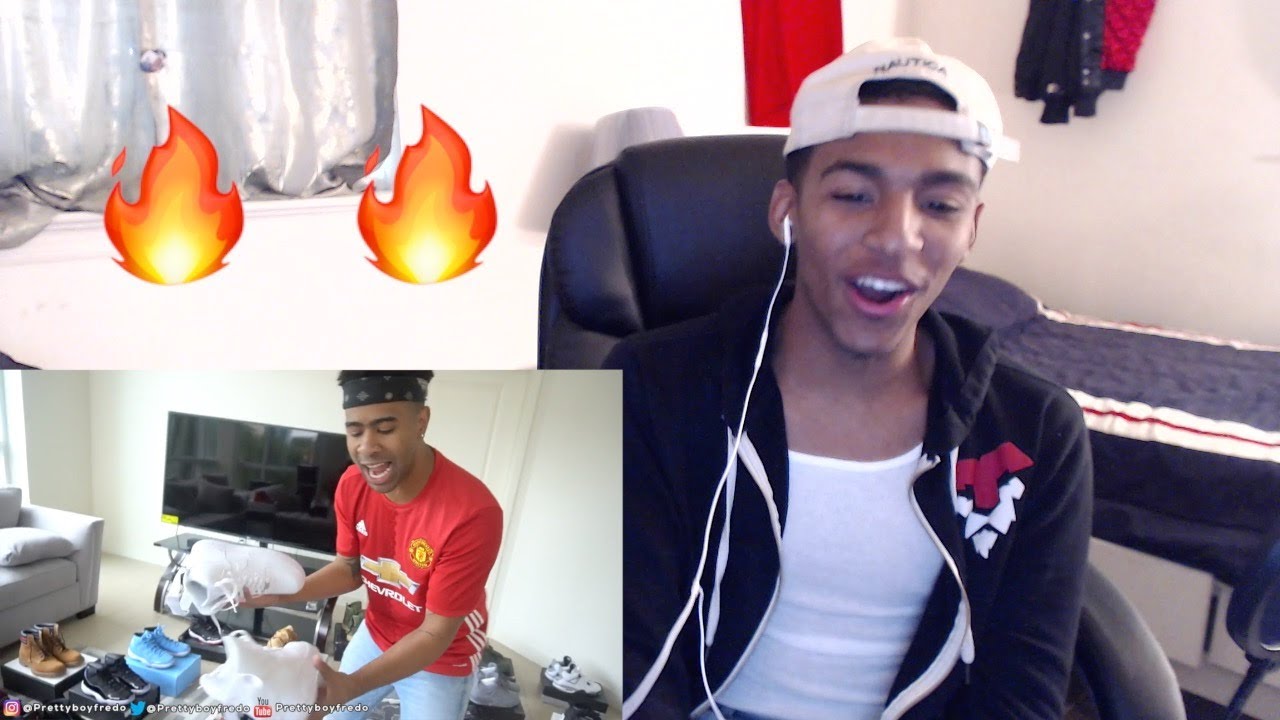 SO MUCH HEAT! PrettyboyFredo INSANE Shoe Collection! - Reaction - YouTube