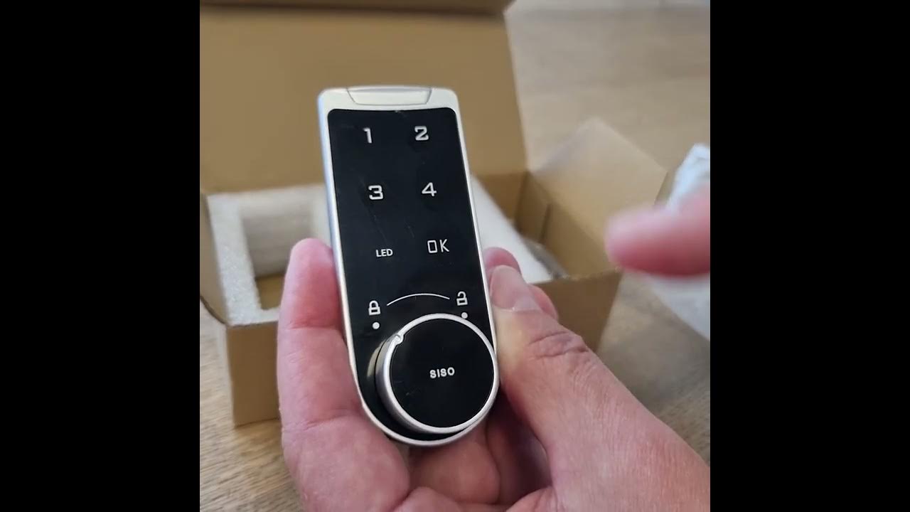 How to change Master code on SISO Denmarks Elec. Combination Cam Lock ...