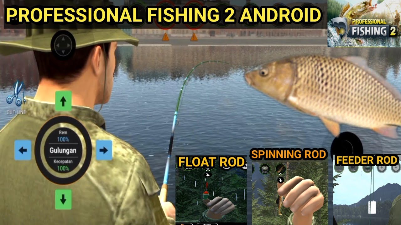 Cara setting float rod,spinning rod dan feeder rod professional fishing ...