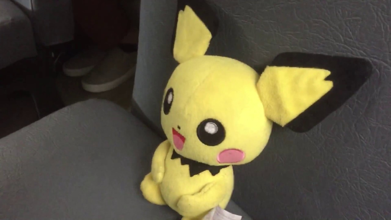 A little Pichu riding on a school bus - YouTube