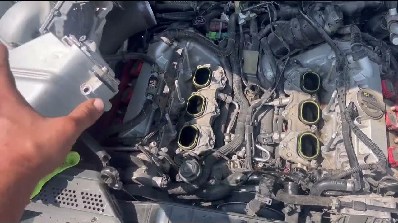 Audi 3.0t intake flaps / runners blocked after repair supercharged v6 s4 s5 sq5 a6 a7 q7 etc ...