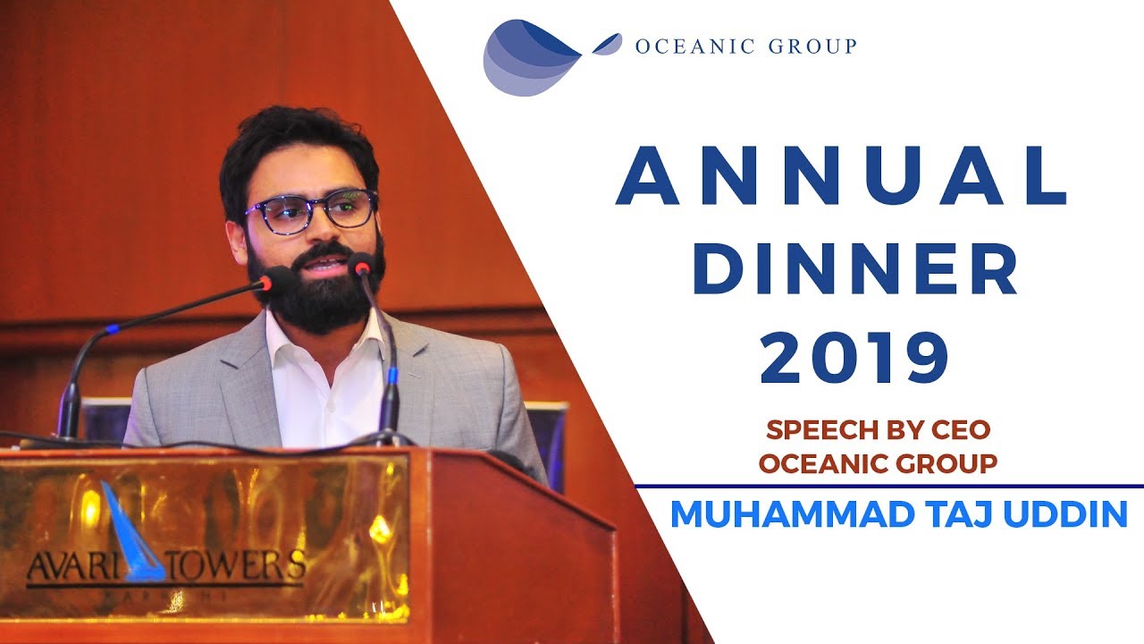CEO SPEECH - ANNUAL DINNER 2019 - YouTube