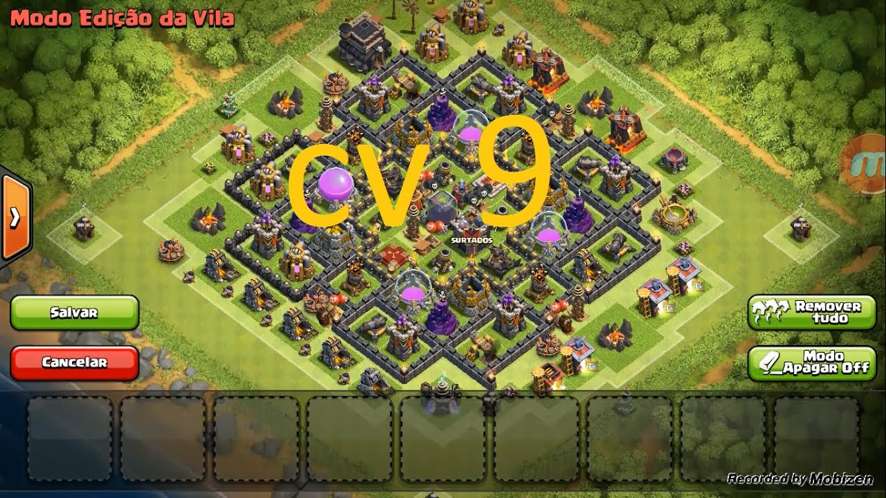 Layout cv 9 farm-clash of clans(2 dispersores). - YouTube