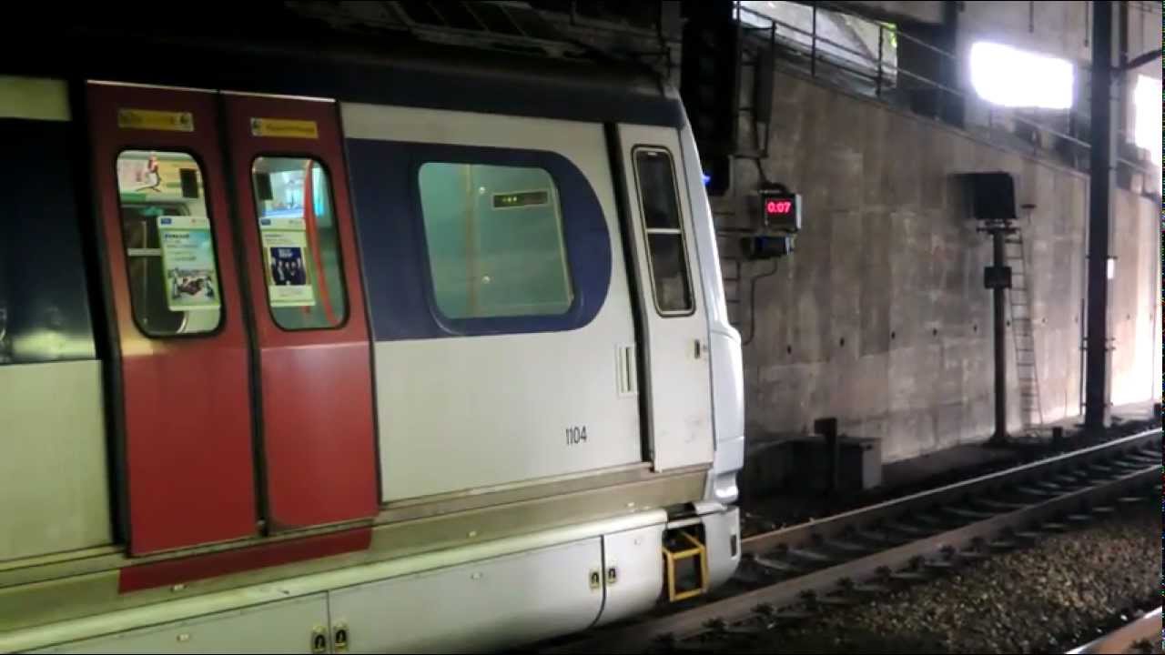 港鐵 EAL MLR E104/E78 駛離旺角東站三台 - YouTube