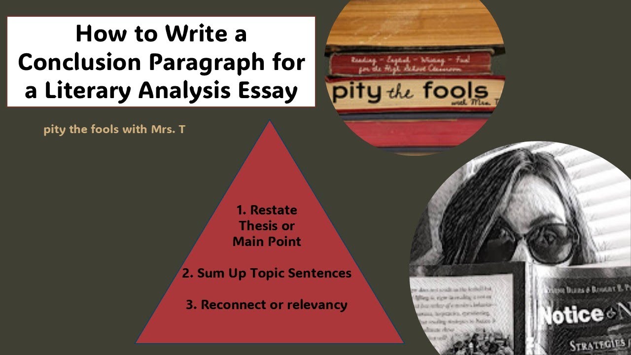 NEW How to Write a Conclusion Paragraph for a Literary Analysis Essay ...