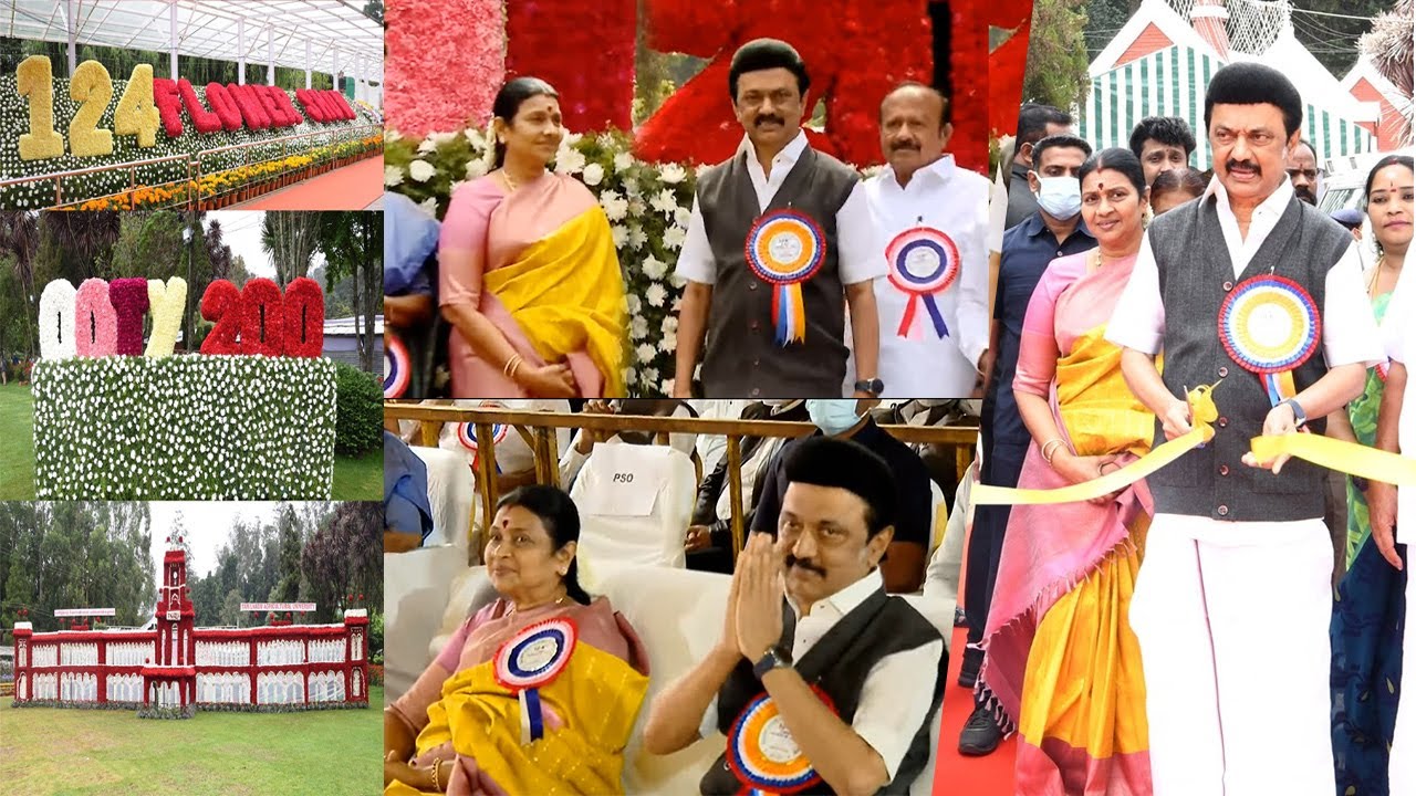 CM MK Stalin and Durga Stalin Visits and inaugurates 124th Udhaya ...