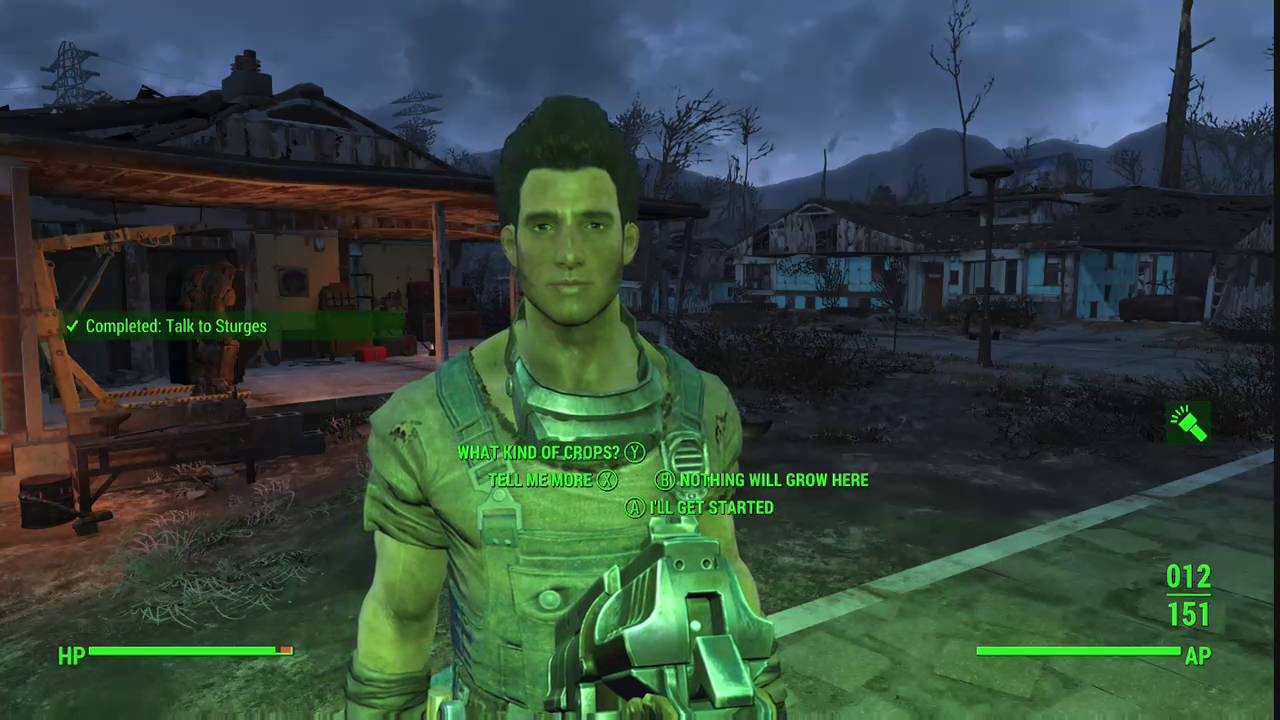 Fallout 4 Sanctuary Side Quest +Melon Farm And Abernathy Farms! - YouTube