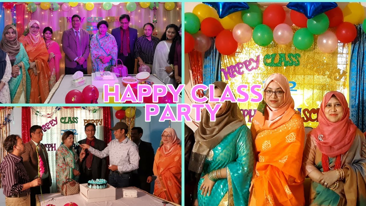 HAPPY CLASS PARTY - YouTube
