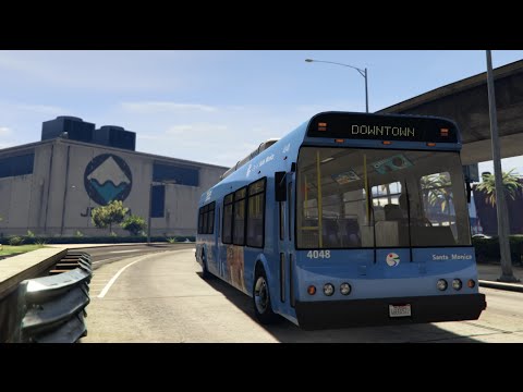 GTA V Mods | Showcases | Poster Wrap for Buses - Big Blue Bus Ads ...