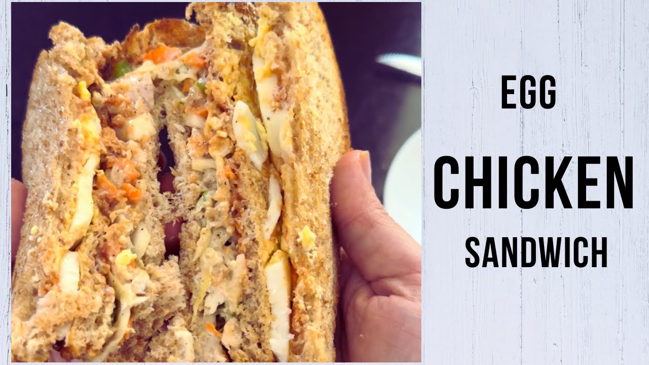 Best Chicken Sandwich | Egg Chicken Sandwich Homemade Simple & Unique ...