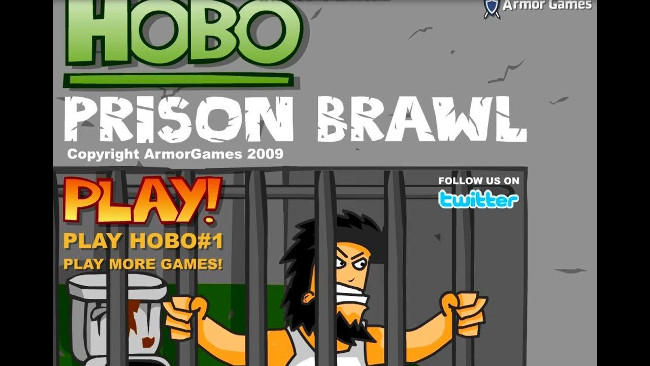 Hobo 2 (Prison Brawl) part 1 - YouTube
