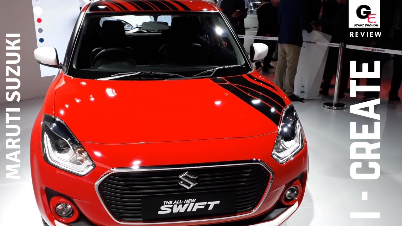 Maruti Suzuki Swift i - create red 2018 edition | walkaround | actual ...
