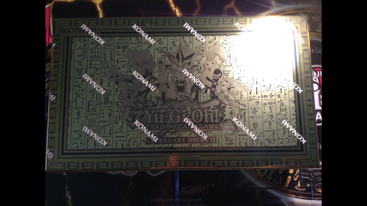 YuGiOh! Legendary Decks 2 II Box Opening! AMAZING!!! - YouTube