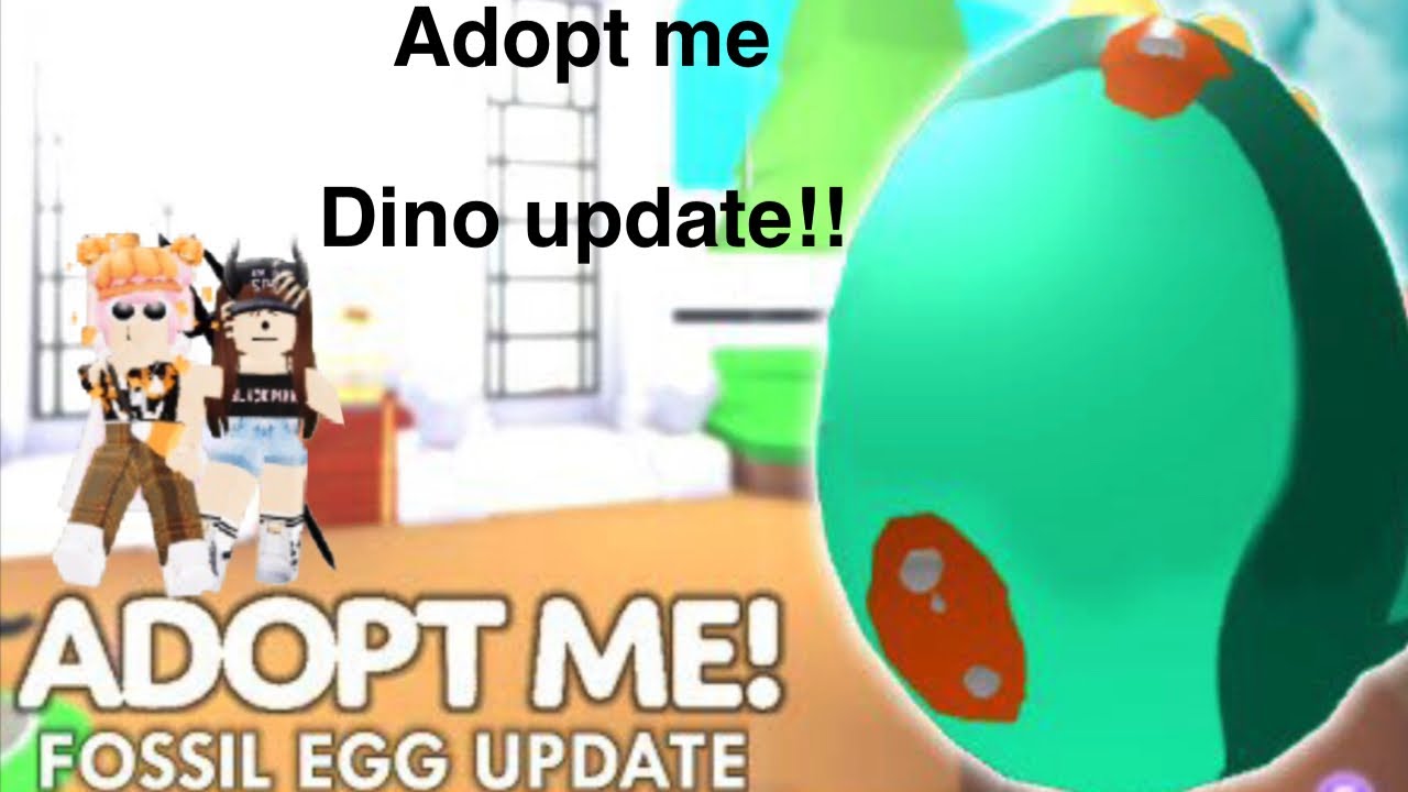 Dinosaur update in adopt me- TheQuads4Life - YouTube