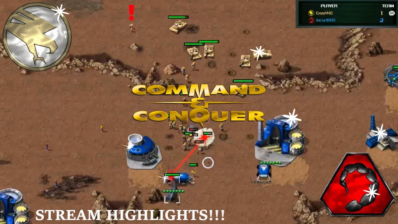 STREAM HIGHLIGHTS! | Command & Conquer: Tiberian Dawn - Ranked Ladder ...