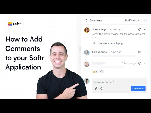 How to Add Comments to Your Softr App - YouTube