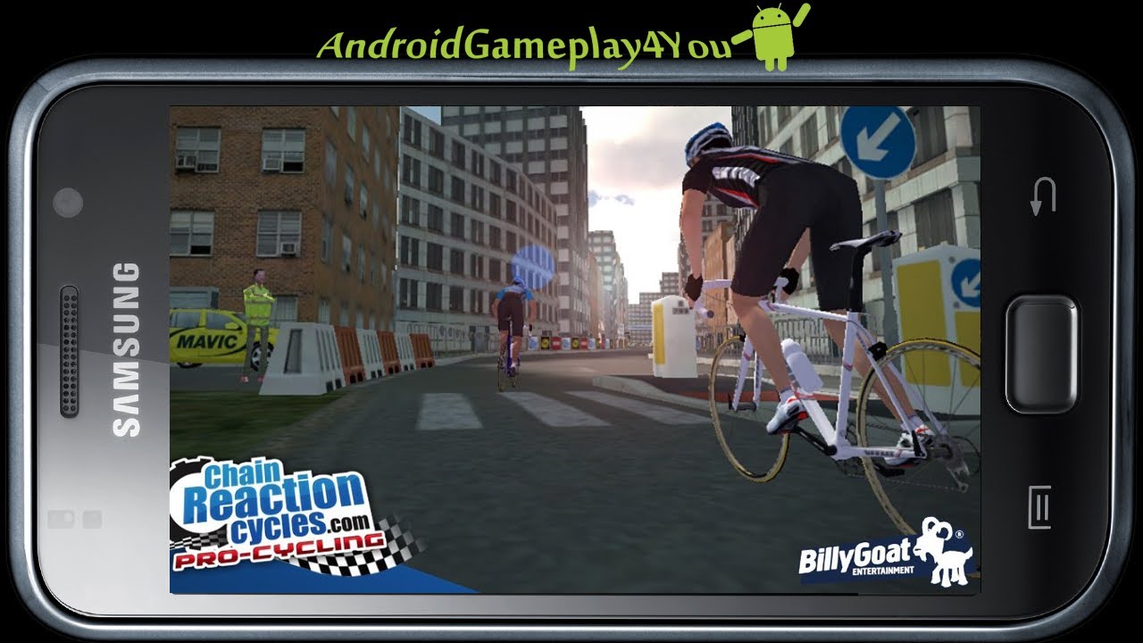 CRC Pro-Cycling Android Game Gameplay [Game For Kids] - YouTube