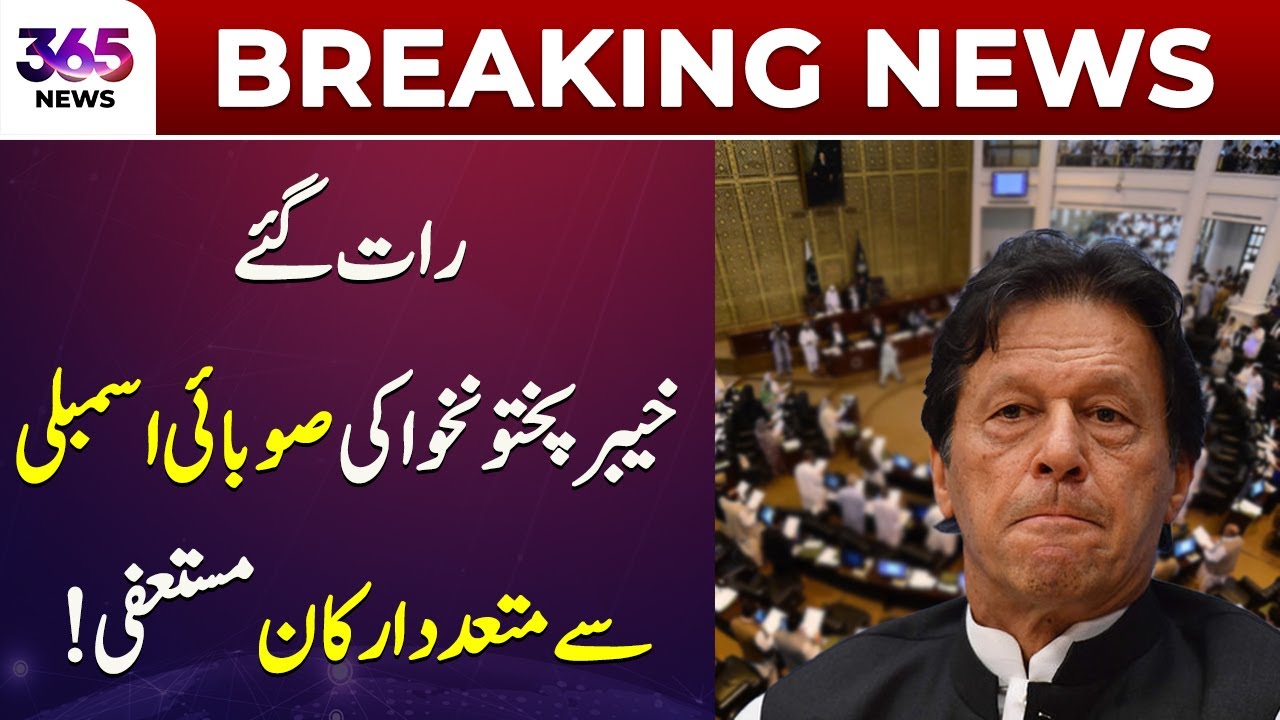 Internal Rift in PTI | Chairman and Several Members Resign | 365 Plus ...