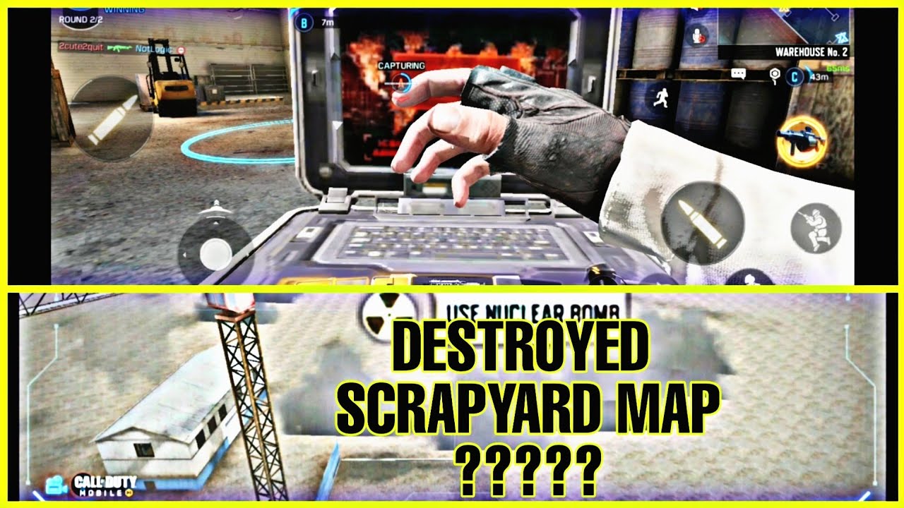 NUKING SCRAPYARD || Call Of Duty Mobile || Noob Nuke - YouTube
