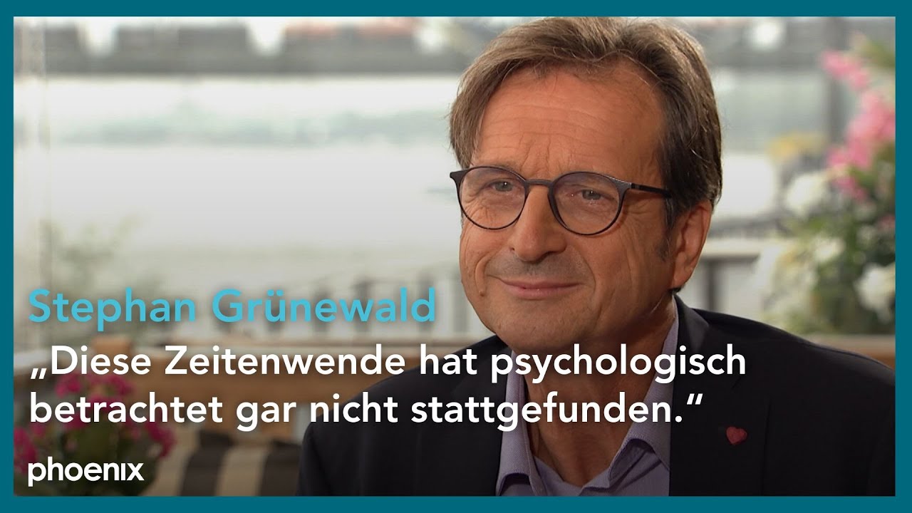 phoenix persönlich: Psychologe Stephan Grünewald zu Gast bei Theo Koll ...