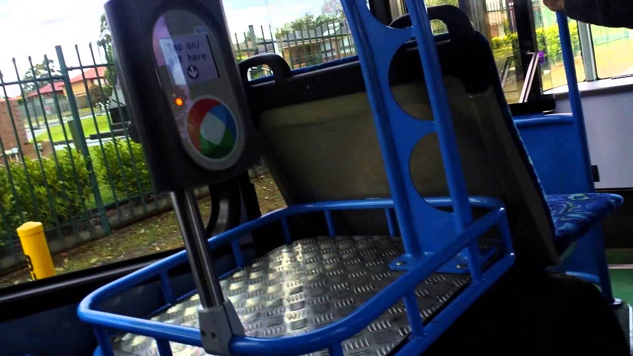 Interline opal card reader on route 873 - YouTube