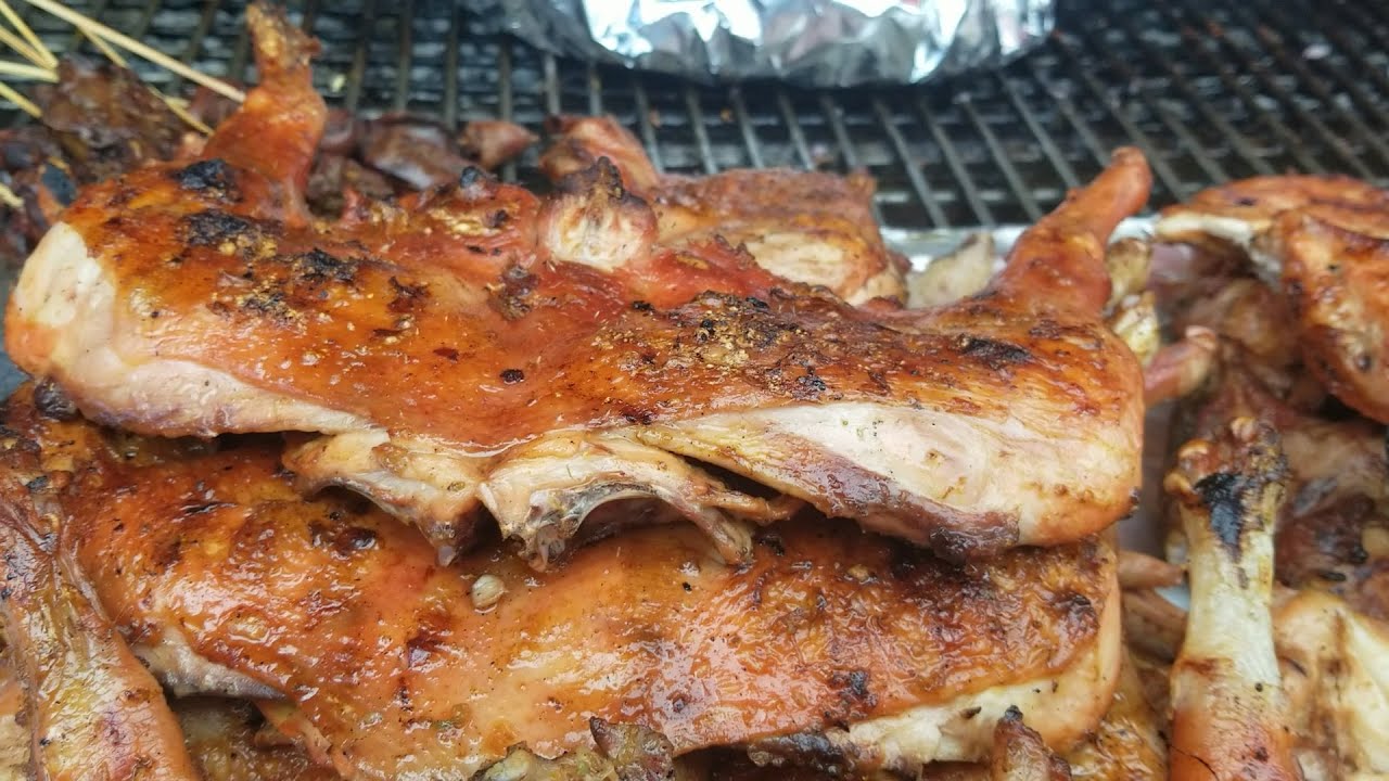 Best African Street Food | Crispy Roasted Chicken | Mengo Kampala Ug ...